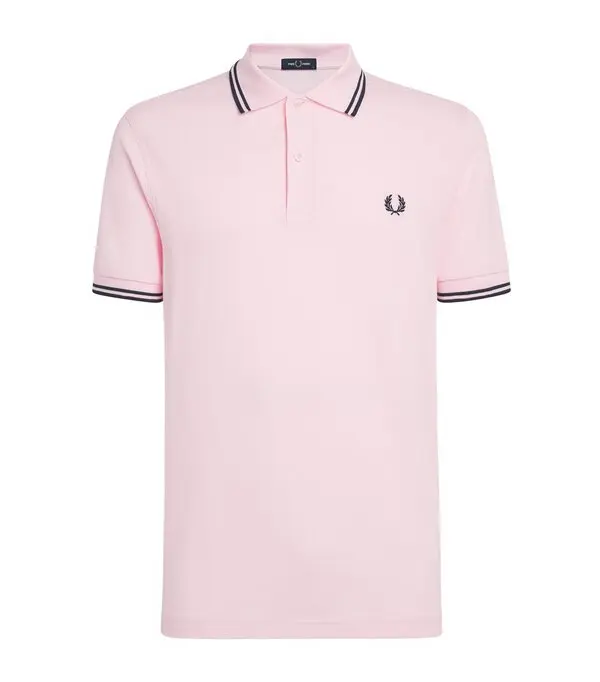 Fred Perry Cotton Twin Tipped Polo Shirt