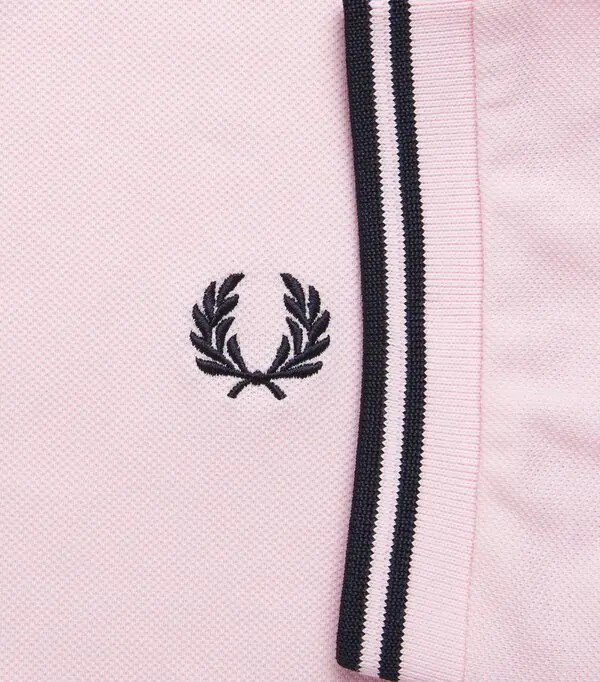 Fred Perry Cotton Twin Tipped Polo Shirt