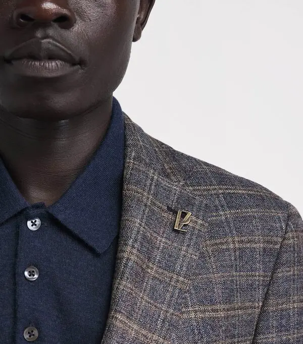 Pal Zileri Wool-blend Check Brera Blazer