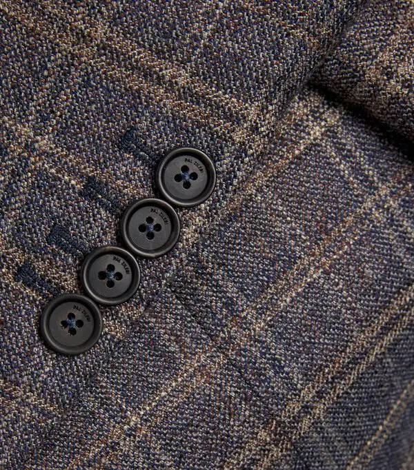 Pal Zileri Wool-blend Check Brera Blazer