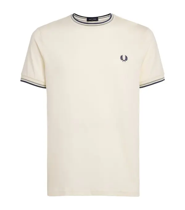 Fred Perry Cotton Twin Tipped T-shirt