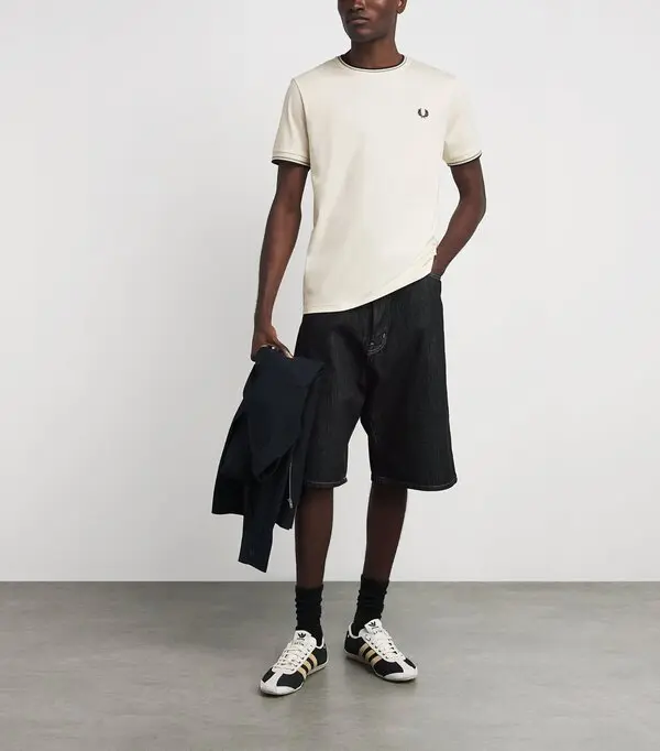 Fred Perry Cotton Twin Tipped T-shirt
