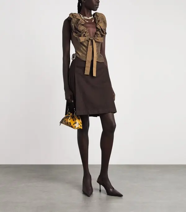 VIVIENNE WESTWOOD Ruched Kendall Corset Top