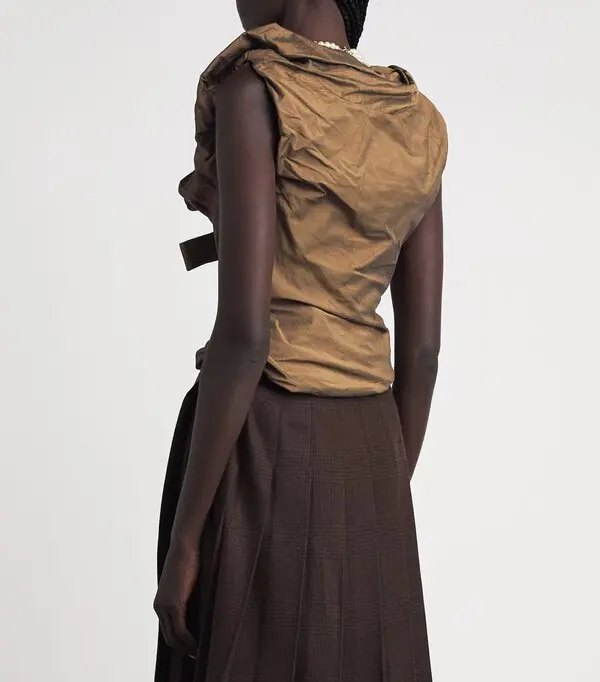 VIVIENNE WESTWOOD Ruched Kendall Corset Top