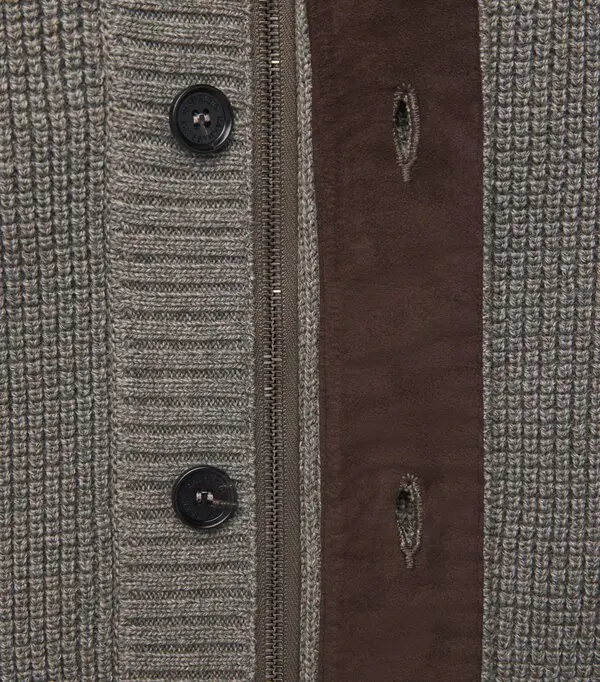 MAURIZIO BALDASSARI Virgin Wool Brenta Cardigan