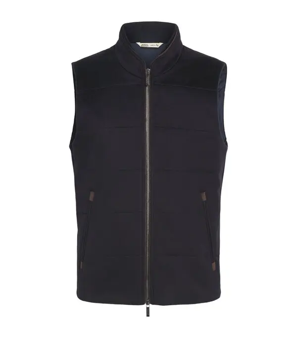 MAURIZIO BALDASSARI Cashmere Arena Gilet