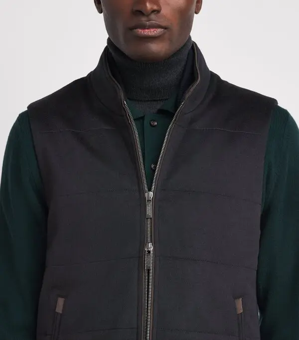 MAURIZIO BALDASSARI Cashmere Arena Gilet