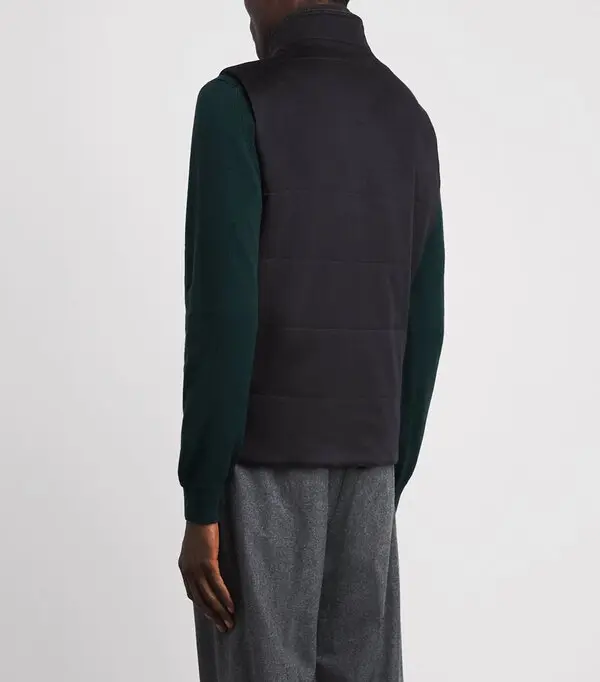 MAURIZIO BALDASSARI Cashmere Arena Gilet