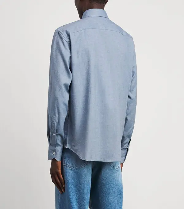 MAURIZIO BALDASSARI Cotton-lyocell Santini Shirt