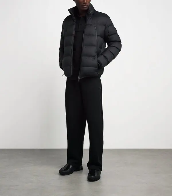 Moncler Dalalven Down Puffer Jacket With Concealed Hood