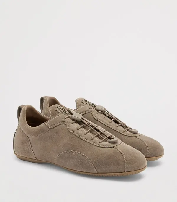 Dunhill Suede Automotive Davies Sneakers