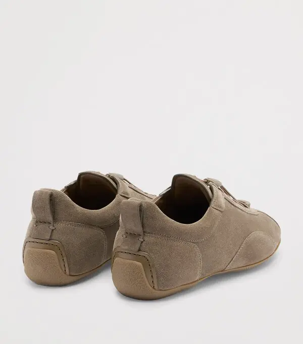 Dunhill Suede Automotive Davies Sneakers