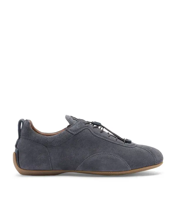 Dunhill Suede Automotive Davies Sneakers