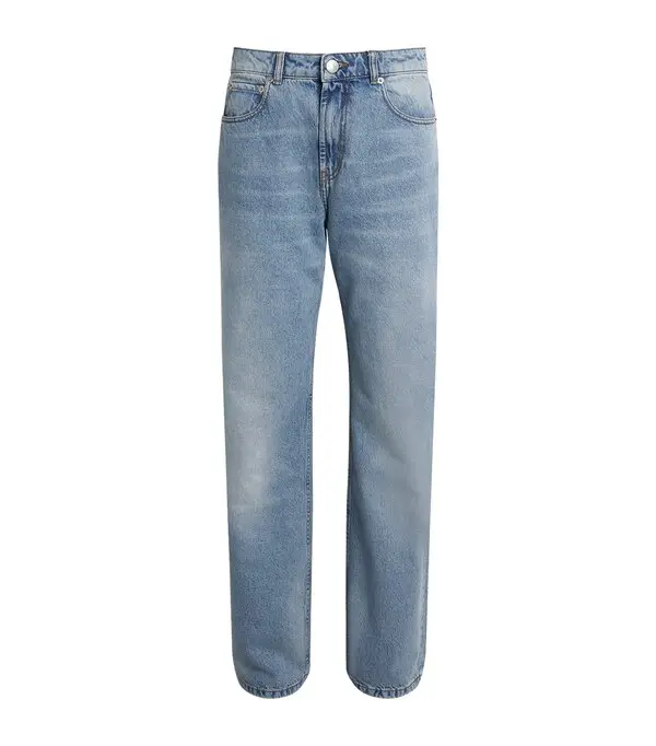 AMI Paris Mid-rise Straight Jeans