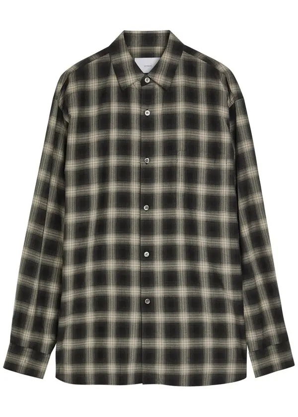 SSSTEIN Checked Woven Shirt