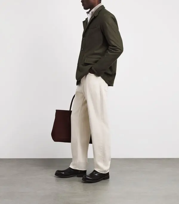 Herno Wool-silk High-neck Shacket