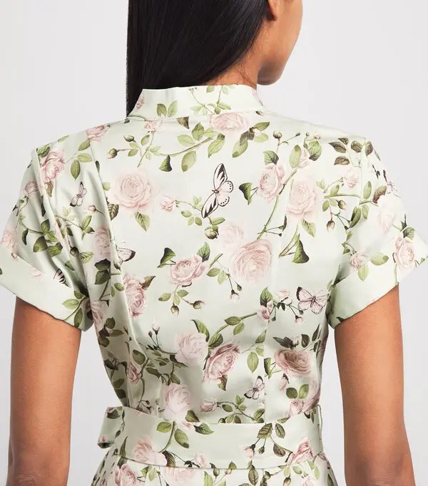 Alice + Olivia Floral Lucy Playsuit