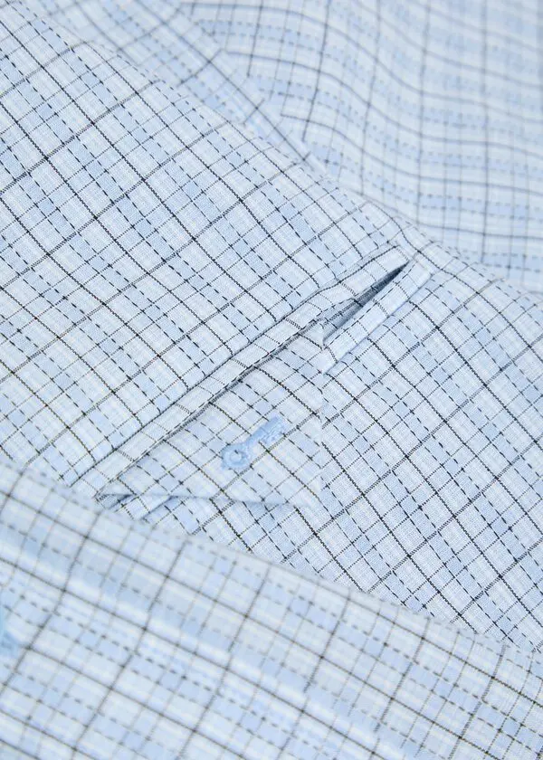 PERCIVAL Checked Cotton Shirt