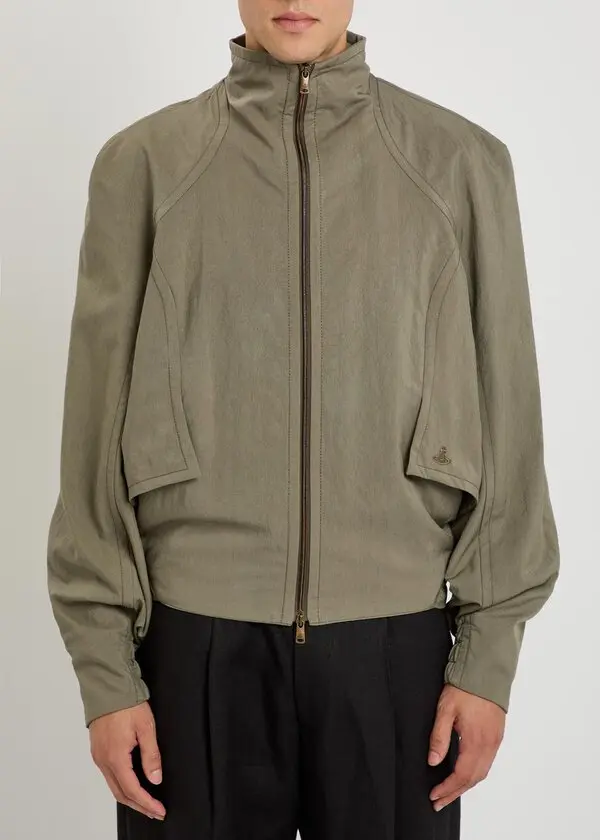 VIVIENNE WESTWOOD Harrington Woven Jacket