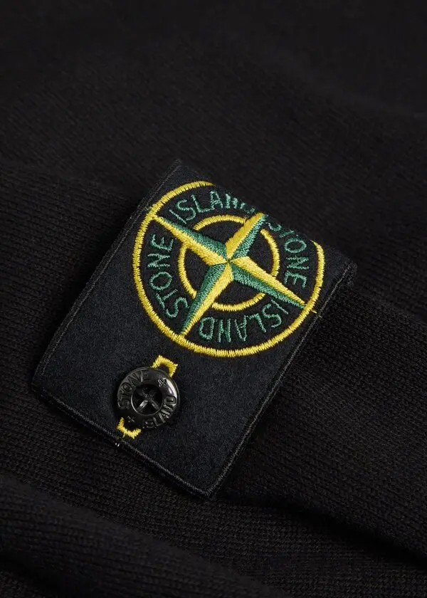 Stone Island Logo Cotton Sweatshirt
