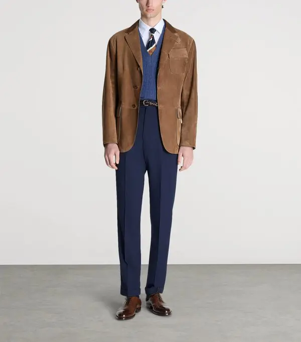 Dunhill Suede Blazer