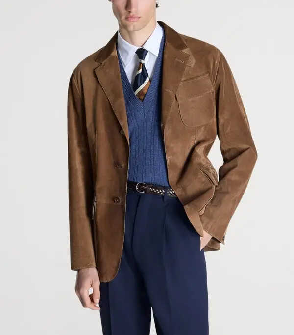 Dunhill Suede Blazer