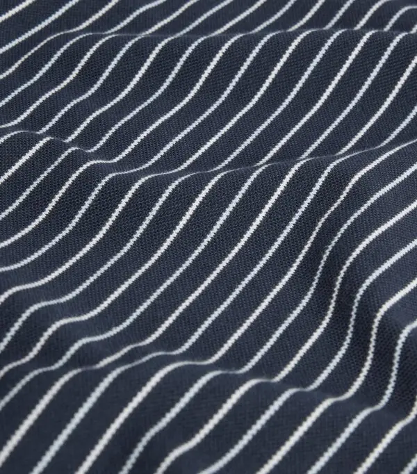Dunhill Cotton Stripe Polo Shirt