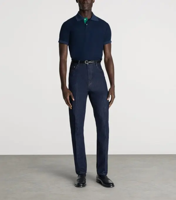 Dunhill Cotton Piqué Polo Shirt