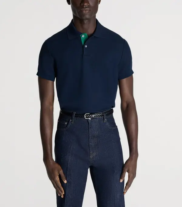 Dunhill Cotton Piqué Polo Shirt