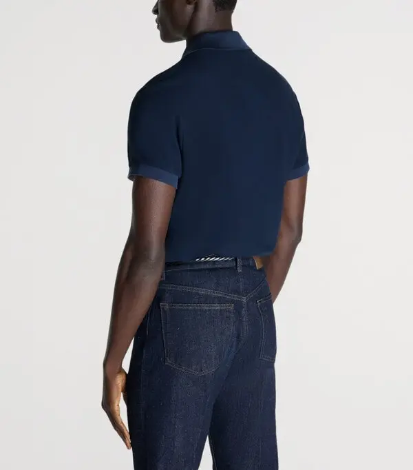 Dunhill Cotton Piqué Polo Shirt