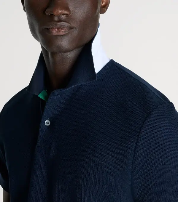 Dunhill Cotton Piqué Polo Shirt