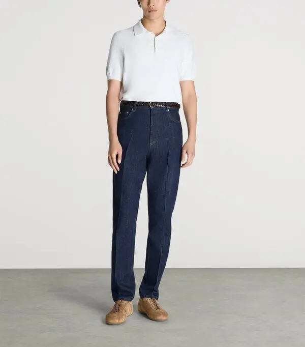Dunhill Cotton Piqué Polo Shirt