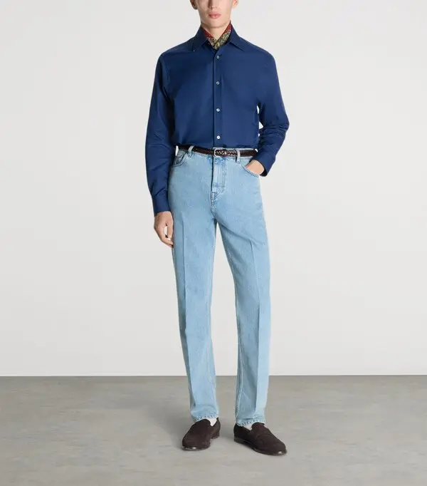 Dunhill Giza Cotton Formal Shirt
