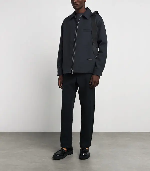 SAMSØE SAMSØE Sadamon Zip-up Overshirt