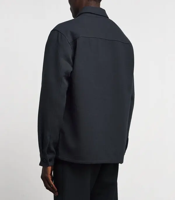 SAMSØE SAMSØE Sadamon Zip-up Overshirt