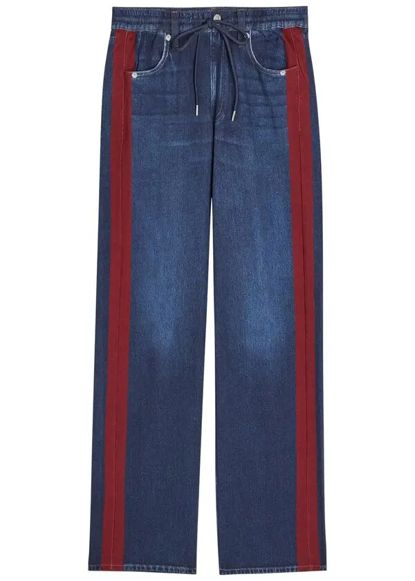 Rag & Bone Miramar Jeans-print Terry Track Pants