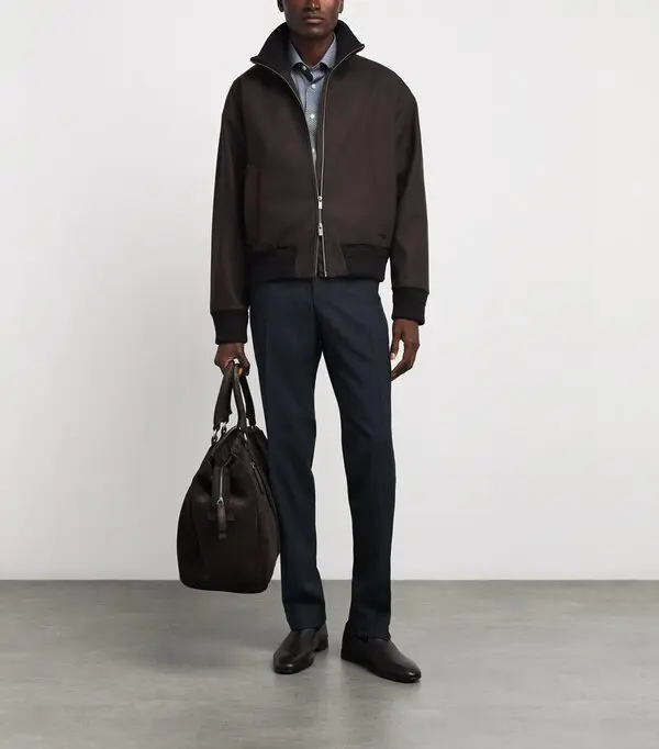 Eton Signature Twill Geometric Shirt