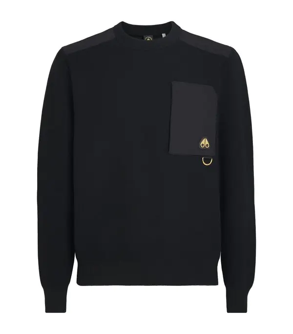 Moose Knuckles Gold Series Elowan Crewneck Sweater