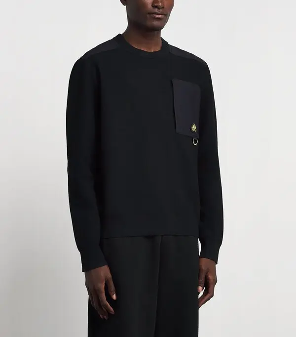 Moose Knuckles Gold Series Elowan Crewneck Sweater