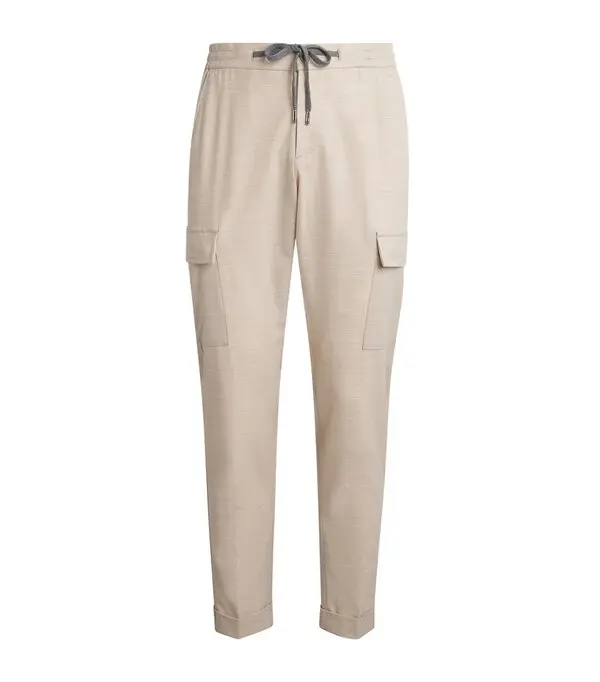 Marco Pescarolo Stretch-cashmere Cargo Trousers