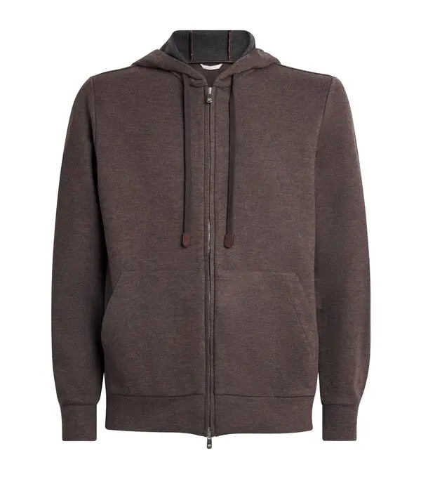 Marco Pescarolo Cashmere-blend Zip-up Hoodie