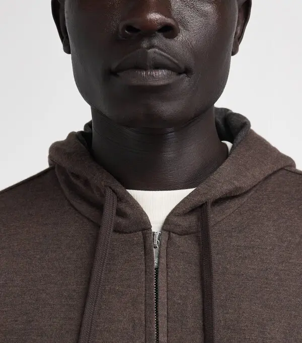 Marco Pescarolo Cashmere-blend Zip-up Hoodie