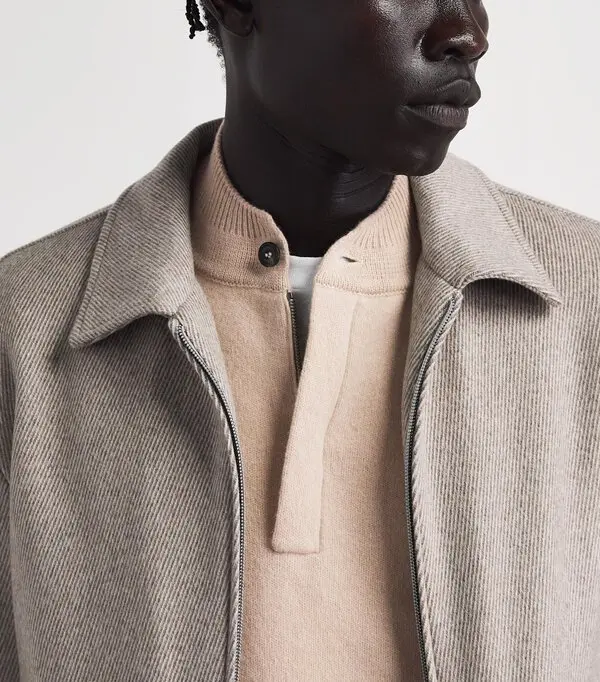 Colombo Cashmere Quarter-zip Sweater
