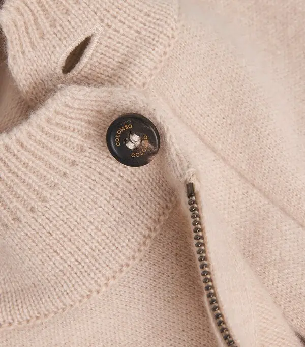 Colombo Cashmere Quarter-zip Sweater