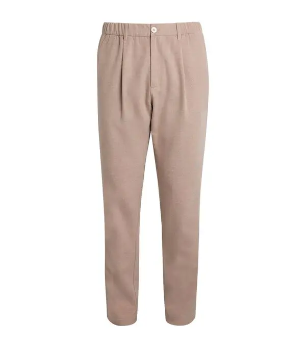 Herno Flannel Pleated Trousers