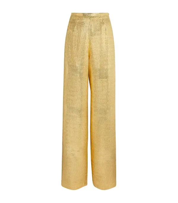 TALLER MARMO Marlene Sunrise Wide Leg Trousers
