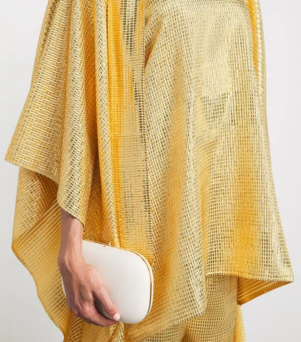 TALLER MARMO Silk-blend Denver Sunrise Kaftan Dress