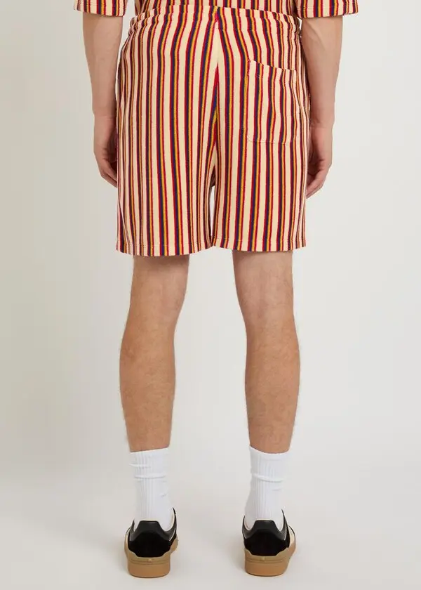 Valentino Garavani Striped Terry Shorts