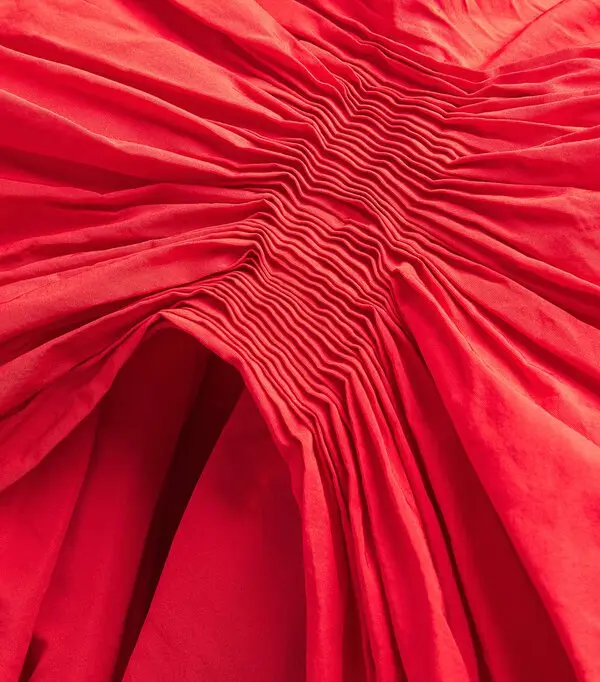 MARMAR HALIM Ruched Strapless Gown