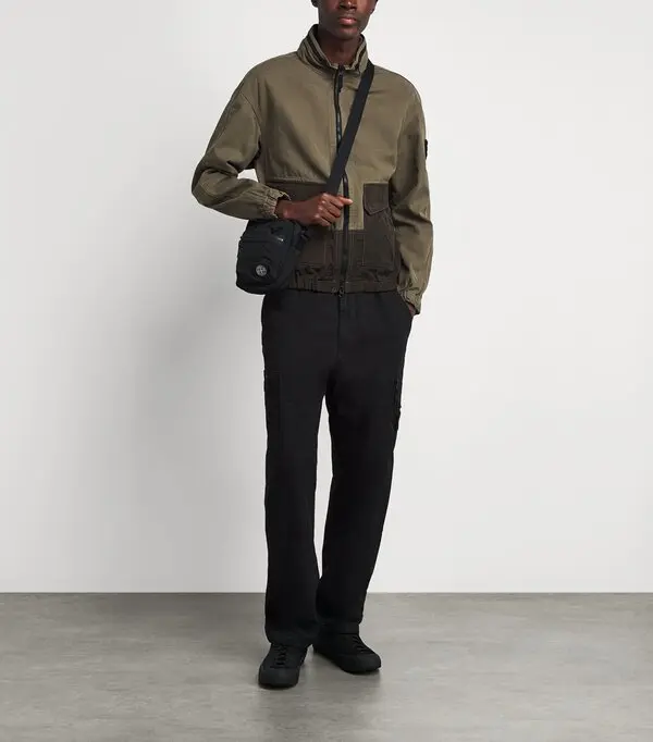 Stone Island Technical Nylon Zip-up Jacket
